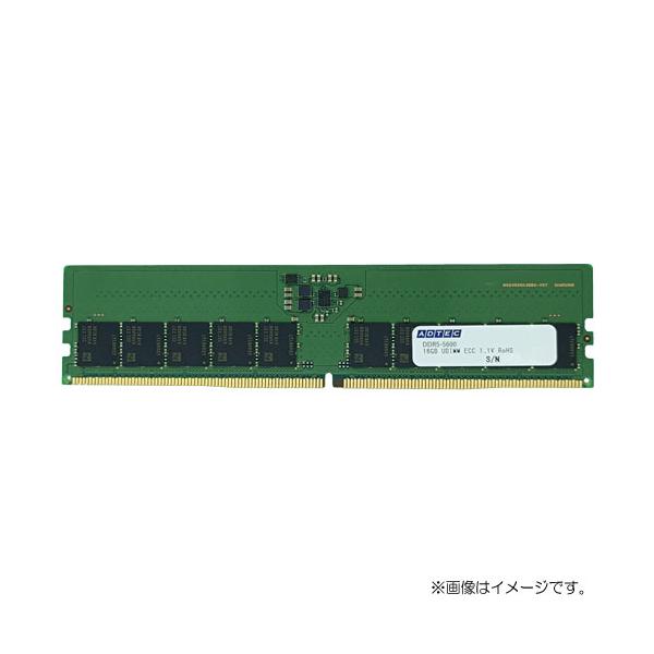 仕様:16GB (1Rx8)搭載メモリ:DDR5-5600 / PC5-5600 (* PC5-44800)エラーチェック機能:あり（Cyclic Redundancy Check）スピード:44.8GB/s準拠規格:JEDEC形状:288...
