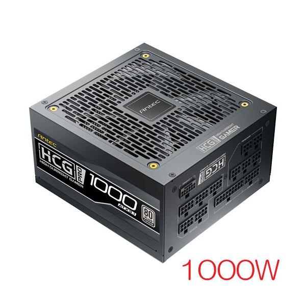 出力:1000 W規格:ATX 12V 3.1入力電圧:100V-240V入力電流:13A-6.5A搭載ファン:135 mmファン（流体軸受ベアリング）PFC:アクティブPFC保護機能:OCP、OVP、UVP、SCP、OPP、OTP、SIP...
