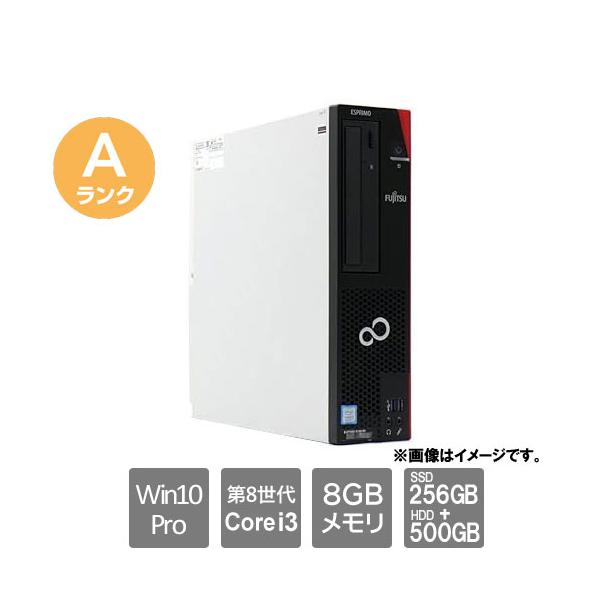 ●商品状態:中古 Aランク (デスクトップ）●搭載OS:Windows 10 Pro 64bit●MAR対応:対応なし●CPU:Core i3-8100 3.60GHz●メモリ容量:8GB●ストレージ容量/種類:256GB/SSD(NVMe...