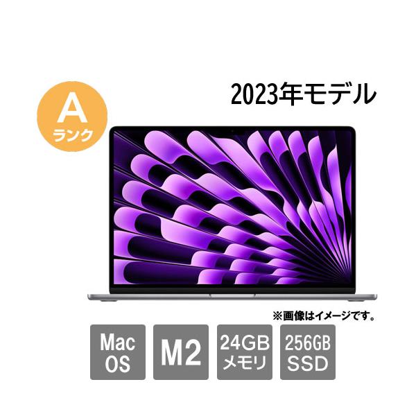 ●商品状態：中古 Aランク●モデル名：MacBook Air (15インチ, M2, 2023)●カラー(仕上げ)：スペースグレイ●搭載OS：Sequoia 15.1.1●CPU：Apple M2チップ 8コアCPU10コアGPU●ディスプ...