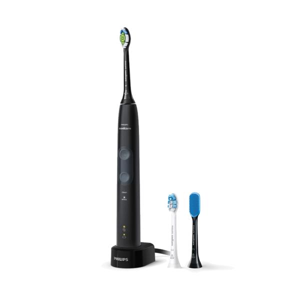 ■手磨きに比べ、最大７倍の歯垢除去*密集したブラシ毛により、手磨きと比較して最大７倍の歯垢を除去*します。 *ホワイトプラスブラシヘッド、あるいはクリーンプラスブラシヘッド使用時/クリーンモード使用時/フィリップス調べ■やさしくブラッシング...