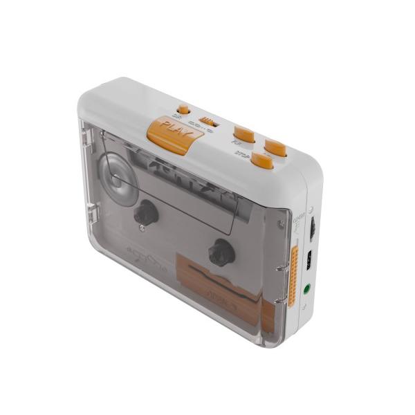 パソコンとの接続：USB (USB2.0)駆動電力：USB接続(USBバスパワー) / 単三形乾電池x2本(ポータブル使用時)連続駆動時間：約150分(アルカリ乾電池使用時)対応カセット：ノーマルポジション / ハイポジション / メタルテ...