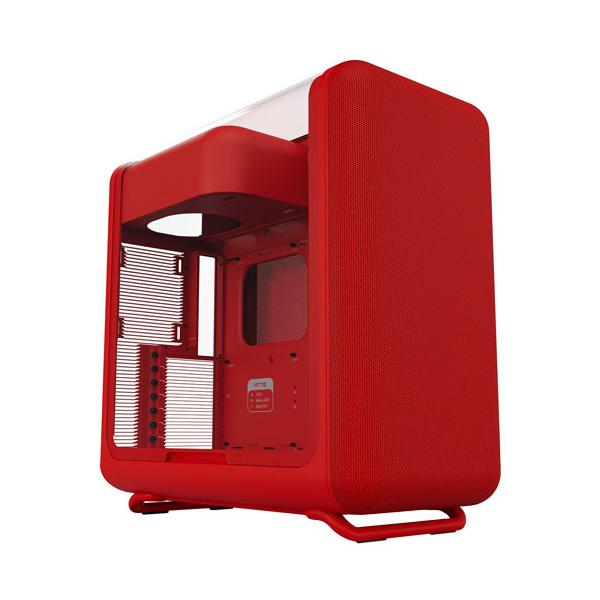 カラー:レッド左サイドパネル:曲面ガラス3.5インチベイ:12.5インチ共用シャドウベイ:2拡張スロット:7拡張カードスペース:最大430 mm対応CPUクーラー高さ:最大170 mm搭載電源:無し対応電源:ATX規格電源（最大 223 m...