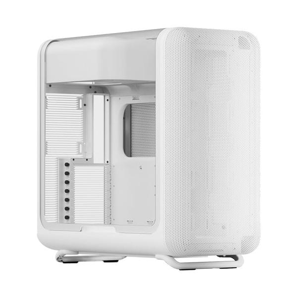 カラー:ホワイト左サイドパネル:曲面ガラス3.5インチベイ:12.5インチ共用シャドウベイ:2拡張スロット:7拡張カードスペース:最大430 mm対応CPUクーラー高さ:最大170 mm搭載電源:無し対応電源:ATX規格電源（最大 223 ...