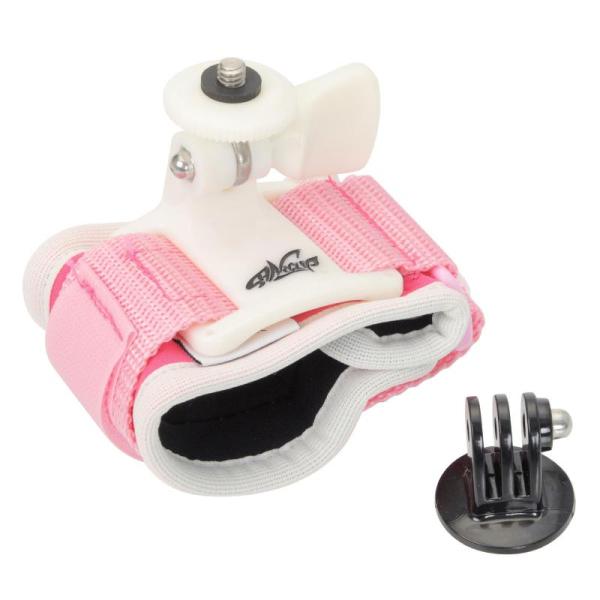 [商品仕様]手首外周 : 14cm〜18cm本体重量(約) : 67.6gGoPro変換アダプター付属カラー : ピンク原産国 : 日本