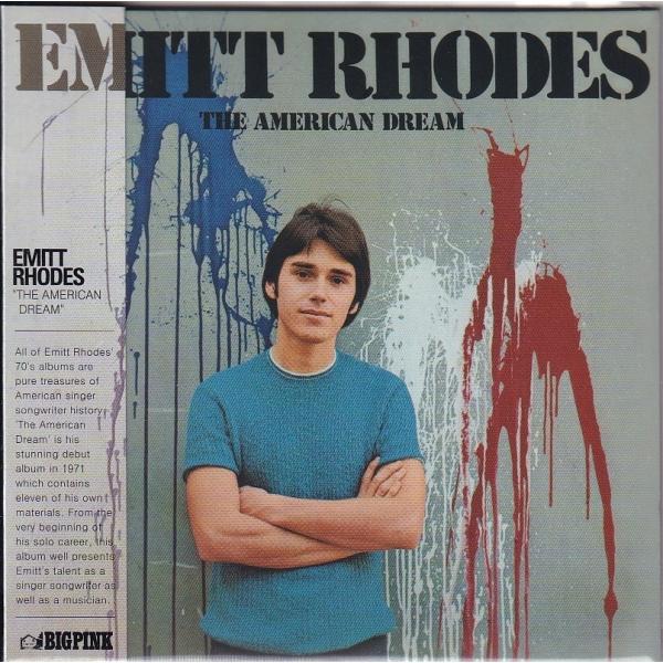 フォーマット: CD / アーティスト: EMITT RHODES / タイトル: AMERICAN DREAM / レーベル: BIGPINK / カタログ番号: BIGPINK732 / 新品CDです。米国人SSW、70年ソロ・デビュー...