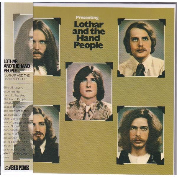 フォーマット: CD / アーティスト: LOTHAR AND THE HAND PEOPLE / タイトル: PRESENTING…LOTHAR AND THE HAND PEOPLE / レーベル: BIGPINK / カタログ番号: ...