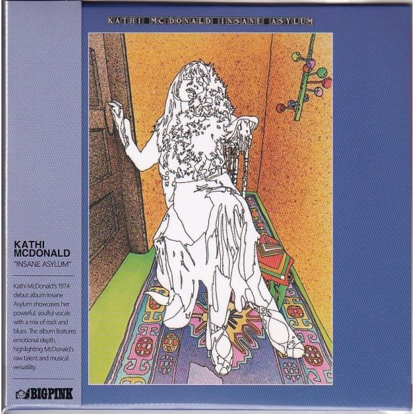 フォーマット: CD / アーティスト: Kathi McDonald / タイトル: Insane Asylum / レーベル: BIGPINK / カタログ番号: Bigpink962 / 新品CDです。ジャニス・ジョプリンを継ぐロック...