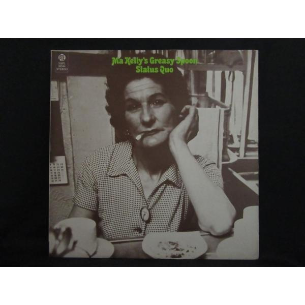 フォーマット: LP / アーティスト: STATUS QUO / タイトル: MA KELLYS GREASY SPOON / レーベル: Pye / マトリックス: A-1*T B-1*T