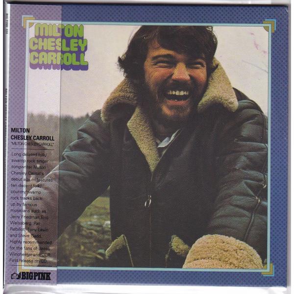 フォーマット: CD / アーティスト: Milton Chesley Carroll / タイトル: S/T / レーベル: BIGPINK / カタログ番号: Bigpink534 / 新品CDです。テキサス出身SSW、72年デビュー作...