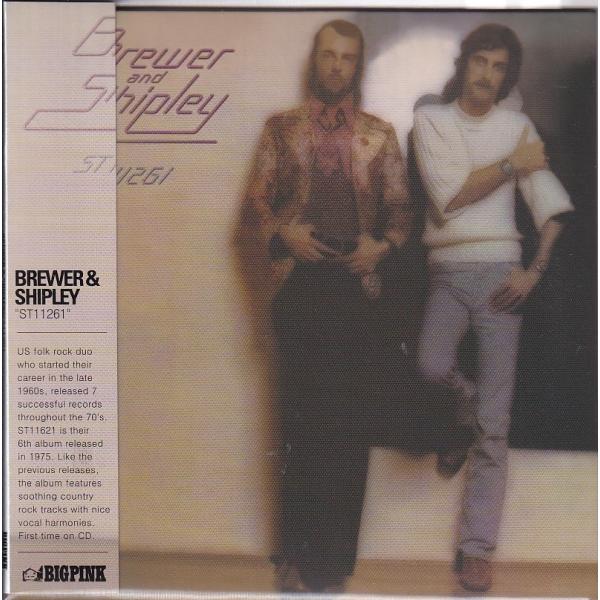 フォーマット: CD / アーティスト: Brewer and Shipley / タイトル: St11261 / レーベル: BIGPINK / カタログ番号: Bigpink707 / 新品CDです。米国人フォーク・ロック・デュオ、74...