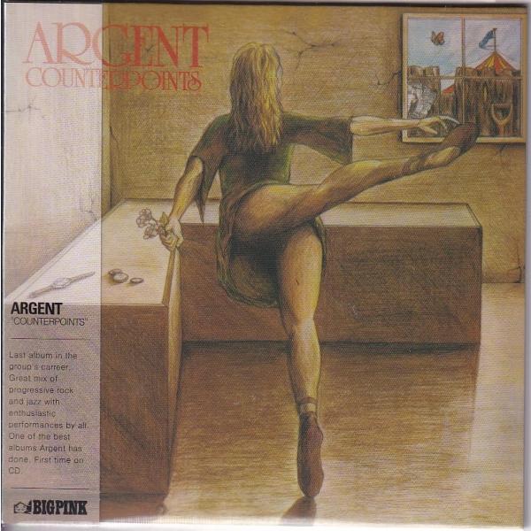 フォーマット: CD / アーティスト: Argent / タイトル: Counterpoints / レーベル: BIGPINK / カタログ番号: Bigpink708 / 新品CDです。75年ラスト・アルバム。フィル・コリンズなど英国...