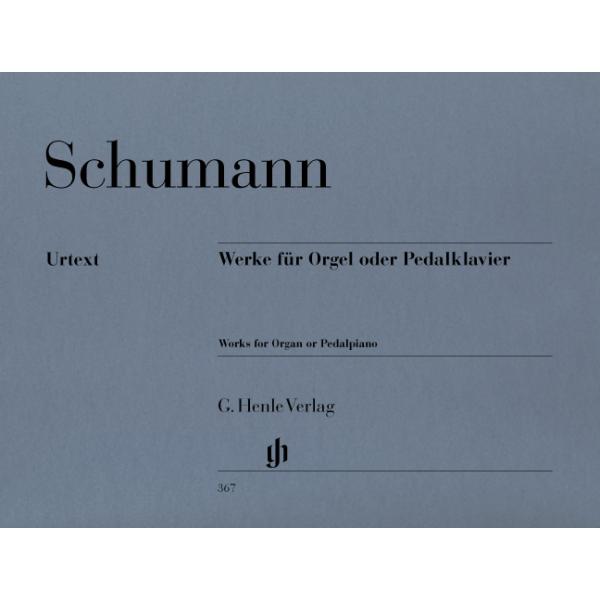 校訂：Gerhard Weinberger運指無し収録作品；Studies for Pedalpiano op. 56Sketches for Pedalpiano op. 586 Fugues on BACH for Organ or P...