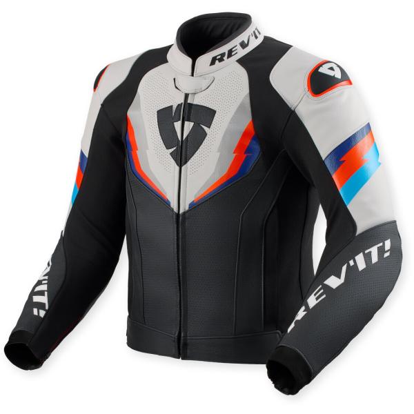 Revit Quantum 3 perforated Motorcycle Leather Jacket レブイット クアンタム3 バイク レザー ジャケット