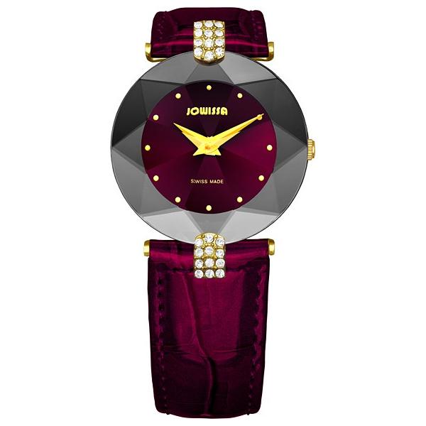 ※素材の特性上、光の当たり方や見る角度によってダイヤル・風防の見え方が異なり、写真と実際の柄・色合いが異なる場合がございます。[サイズ]約Φ29mm[色]ダイヤル：バーガンディケース：ゴールドストラップ：バーガンディ[素材]ケース：ステンレ...