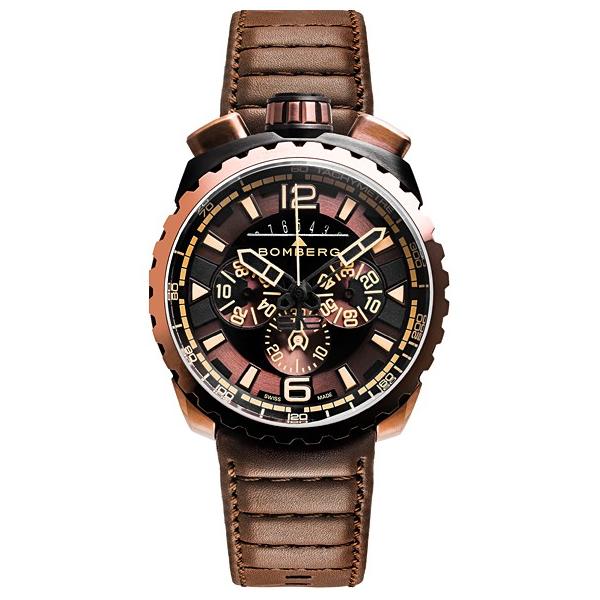 ※特価商品は在庫が１点限りのものが多く、系列店と共同在庫の為、 ご注文のタイミングによっては売切れとなる場合がございます。[サイズ]フェイス：約φ45mm（リューズ除く）[色]ダイヤル：ブラック/ダークブラウンケース：ダークブラウンストラッ...