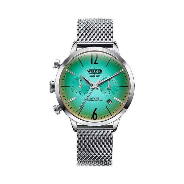 [サイズ]フェイス：約φ38mm（リューズ除く）[色]ケース：シルバーストラップ：シルバー[素材]ケース：ステンレススティール風防：フォトクロミック加工ミネラルガラスストラップ：ステンレススティール[ムーブメント]クォーツ[防水]5気圧防水...