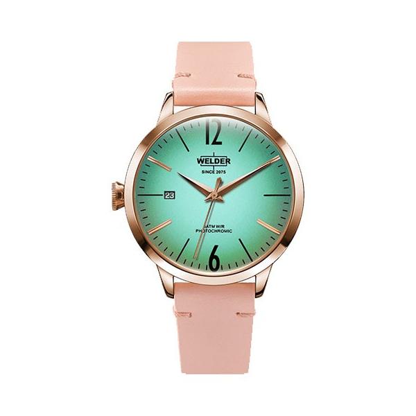 [サイズ]フェイス：約φ38mm（リューズ除く）[色]ケース：ローズゴールドストラップ：ピンク[素材]ケース：ステンレススティール（PVD）風防：フォトクロミック加工ミネラルガラスストラップ：レザー[ムーブメント]クォーツ[防水]5気圧防水...