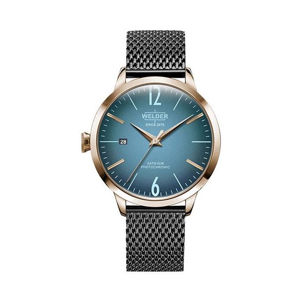 [サイズ]フェイス：約φ38mm（リューズ除く）[色]ケース：ローズゴールドストラップ：ブラック[素材]ケース：ステンレススティール（PVD）風防：フォトクロミック加工ミネラルガラスストラップ：ステンレススティール（PVD）[ムーブメント]...