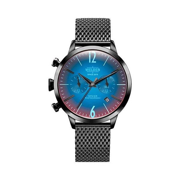 [サイズ]フェイス：約φ38mm（リューズ除く）[色]ケース：ブラックストラップ：ブラック[素材]ケース：ステンレススティール（PVD）風防：フォトクロミック加工ミネラルガラスストラップ：ステンレススティール（PVD）[ムーブメント]クォー...