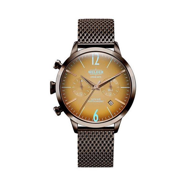 [サイズ]フェイス：約φ38mm（リューズ除く）[色]ケース：ブラウンストラップ：ブラウン[素材]ケース：ステンレススティール（PVD）風防：フォトクロミック加工ミネラルガラスストラップ：ステンレススティール（PVD）[ムーブメント]クォー...