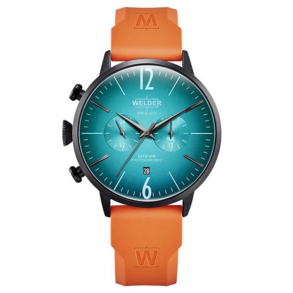 [サイズ]フェイス：約φ45mm（リューズ除く）[色]ケース：ブラックストラップ：オレンジ[素材]ケース：ステンレススティール（PVD）風防：フォトクロミック加工ミネラルガラスストラップ：ラバー[ムーブメント]クォーツ[防水]5気圧防水[備...