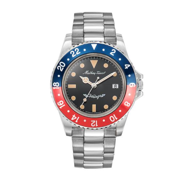 [サイズ]フェイス：約 φ40mm×13mm（リューズ除く）[色]ダイヤル：ブラックケース：シルバーストラップ：シルバー[素材]ケース：ステンレススティール316L風防：サファイアガラスストラップ：ステンレススティール316L[ムーブメント...