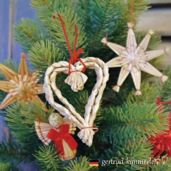 [材質]麦わら、綿ひも[製造元]Kimmerle キマール社(ドイツ)※中国製[サイズ]オーナメント/4cm