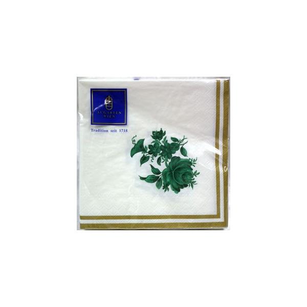 マリアテレジアシリーズのオリジナルは女帝マリアテレジアの狩猟の館アウガルテン宮殿のディナーセットとして贈られたもので、18世紀狩猟のシンボルであったもみの木の色だけで描かれたシリーズです。この素敵なマリアテレジアシリーズのペーパーナプキン、...