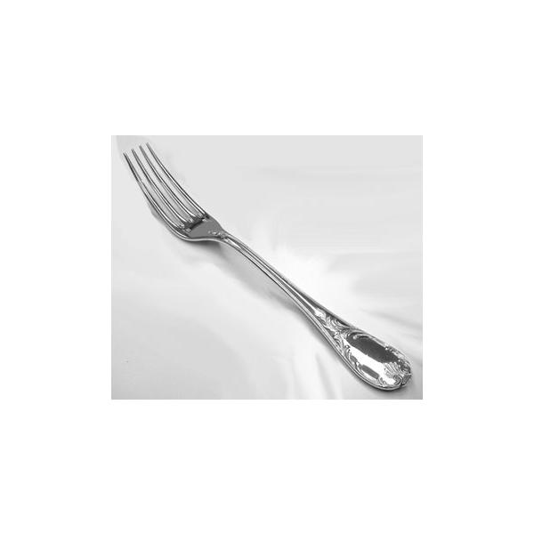 クリストフルシルバー製、マルリー/スタンダードフォーク（023/約19ｃｍ）、新品です。お食事用サイズです。在庫限り特価での販売ですのでお見逃しなく！写真3枚目のようにマルリーシリーズの他アイテムもお取り寄せ致します。ご希望の場合はお問合せ...