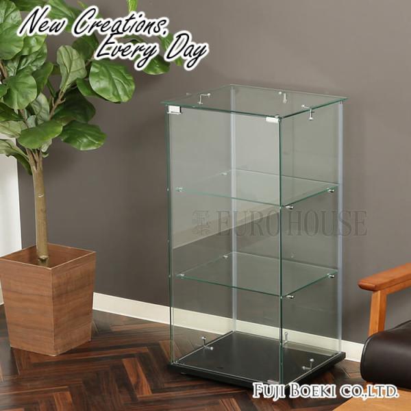 【発売日：2026年05月25日】〜創業55年以上の信頼と実績の不二貿易〜インテリア家具・雑貨と多様な品揃え■サイズ：全体：W425 × D行365 × H850耐荷重(ガラス棚板)：5kg天板強化ガラス厚み：5mm強化ガラス棚板厚み：5m...