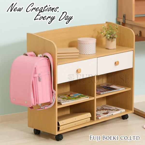 【発売日：2026年06月25日】〜創業55年以上の信頼と実績の不二貿易〜インテリア家具・雑貨と多様な品揃え■サイズ：全体：W820 × D行290 × H730耐荷重(全体)：20kg耐荷重(天板)：10kg耐荷重(棚板)：5kg引出内寸...