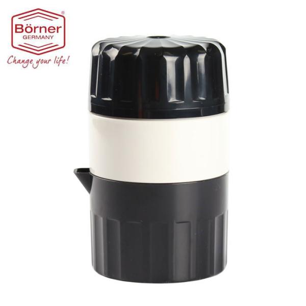 【ブランド】ベルナー　BORNER【ブランド国名】ドイツ【寸法】155ｘ103ｘ93ｍｍ（オレンジホルダー内径81ｍｍ）【容量】【材質】ABS樹脂【重量】204g【原産国】ドイツ【製造国】ドイツ【耐冷・耐熱温度】80℃