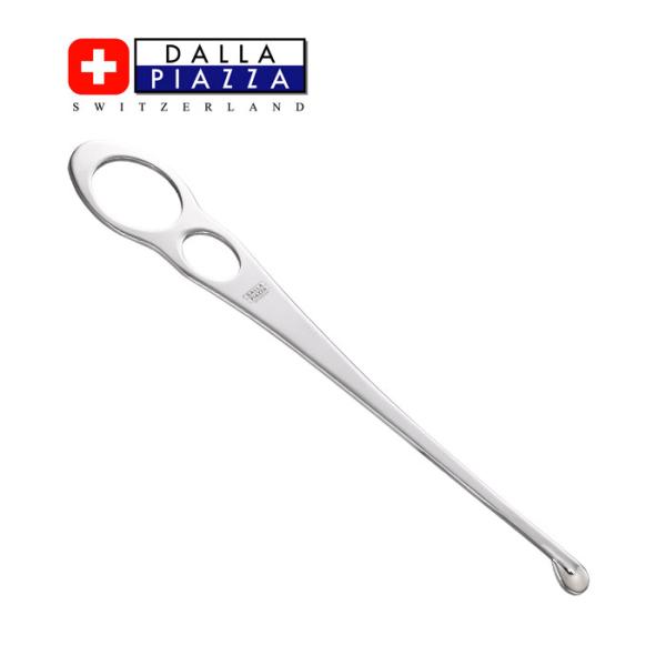 【ブランド】ダラピアッツア　DALLAPIAZZA デコラ・シリーズ【ブランド国名】スイス【寸法】245x36x6ｍｍ（素材の厚さ3.5ｍｍ）　　　　穴Ф27×Ф14【容量】【材質】ステンレス鋼【重量】50ｇ【原産国】中国【耐冷・耐熱温度】