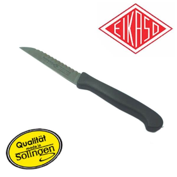 【ブランド】アイカソ　EIKASO【ブランド国名】ドイツ（ゾーリンゲン）【寸法】12ｘ21ｘ189ｍｍ（刃渡り：85ｍｍ）【容量】【材質】ステンレス鋼（モリブデンバナジウム鋼）【重量】24g【原産国】ドイツ（ゾーリンゲン）【耐冷・耐熱温度】