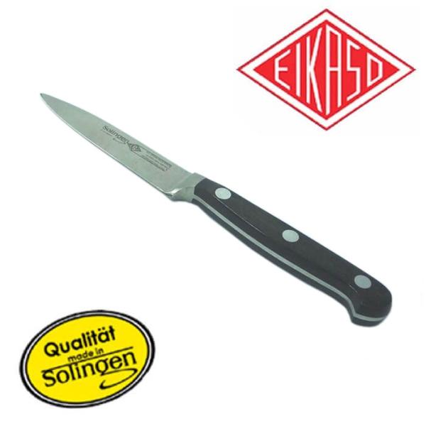 【ブランド】アイカソ　EIKASO【ブランド国名】ドイツ（ゾーリンゲン）【寸法】10ｘ19ｘ193ｍｍ（刃渡り：92ｍｍ）【容量】【材質】ステンレス鋼（モリブデンバナジウム鋼）【重量】54g【原産国】ドイツ（ゾーリンゲン）【耐冷・耐熱温度】