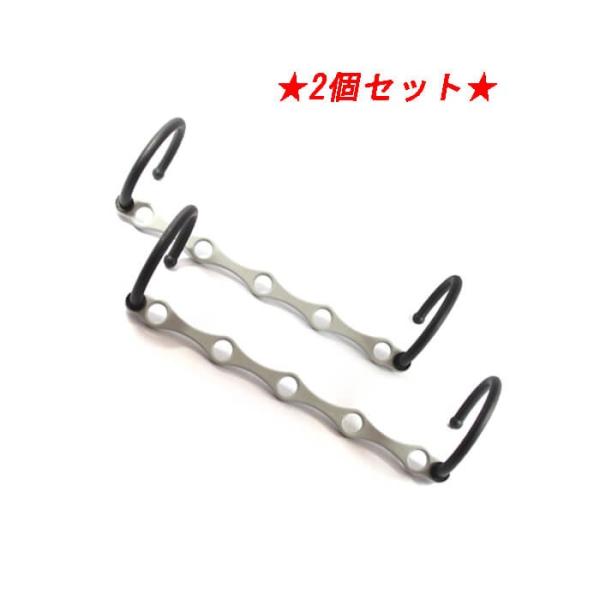 これぞ元祖ドイツ製スペースセイバーハンガーです！クローゼットの省スペースに大活躍のスペースハンガー♪グラスファイバー入りの強化バージョン・マジックハンガーで、折れにくくなっています！２個セットでお得です♪【スペースセイバー・マジックハンガー...