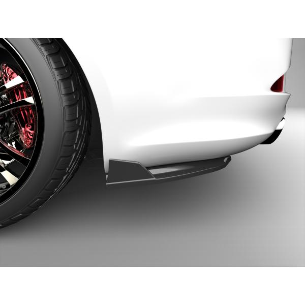 レクサス IS 20系 後期 リアマッドディフューザー エアロパーツです。平成22年8月〜平成25年8月までの後期型に装着できます。(画像と同形状の純正バンパーの車両に装着の方ができます。)新品ゲルコート黒仕上げになります。(弊社にて塗装も...