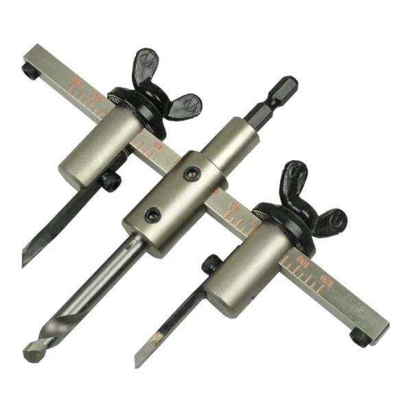 穴あけ範囲:40〜120mm穴あけ深さ:30mmまで適応材:石膏ボード・ケイ酸カルシウム板・スレートなどに