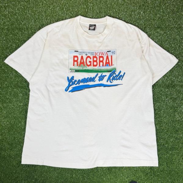 【アイテム】90s USA製 VINTAGE SCREEN STARS RAGBRAI IOWA 自転車 横断 ツアー 両面 プリント アイオワ州 Tシャツ メンズXXL シングルステッチ 90年代 ブランド スクリーンスターズ アメリカ製...