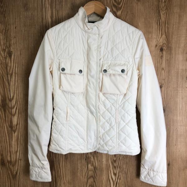 【アイテム】VINTAGE BELSTAFF ベルスタッフ ナイロンキルティングジャケット レディースSサイズ位 ベルスタッフ ビンテージ ヴィンテージ 古着 e24040201【コンディション】・CS→未使用または新品の商品（デッドストッ...