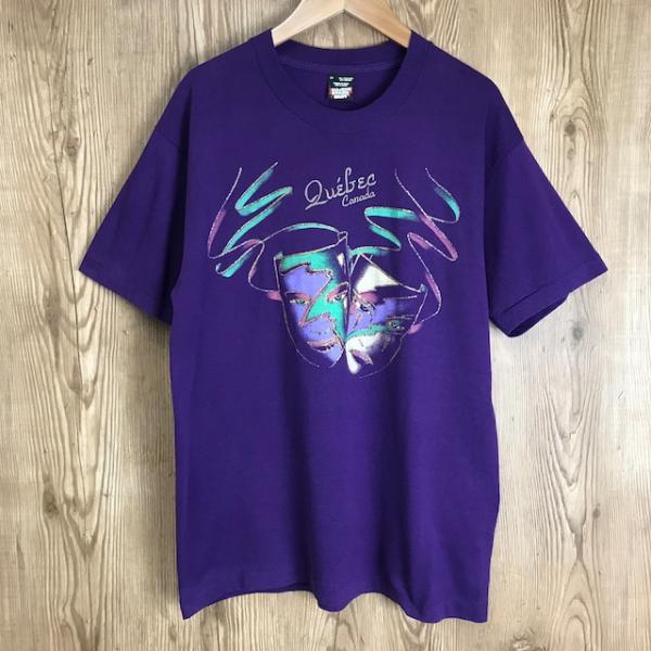 【アイテム】カナダ製 80s VINTAGE SCREENSTARS BEST TWO FACE プリント Tシャツ シングルステッチ メンズL 80年代 CANADA製 スクリーンスターズ ヴィンテージ  アメカジ 古着 e2404202...