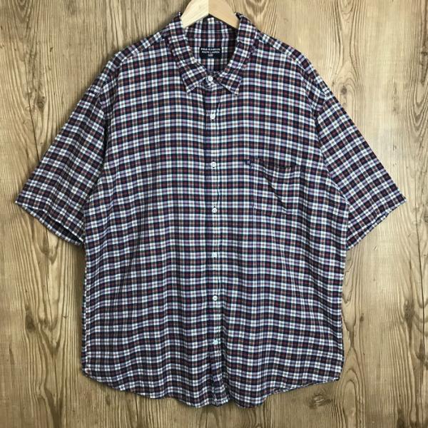 【アイテム】90s POLO JEANS CO. RALPH LAUREN S/S SHIRTS ポロジーンズ ラルフローレン チェック柄 半袖シャツ ショートスリーブシャツ サイズ メンズ XL位 90年代 VINTGE ビンテージ ヴィ...