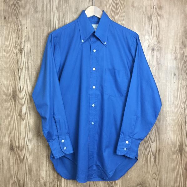 【アイテム】USA製 70s Arrow B.D SHIRTS アロー ボタンダウン 長袖シャツ ロングスリーブシャツ サイズ 14 1/2 メンズ M位 70年代 アメリカ製 VINTGE ビンテージ ヴィンテージ ストリート アメカジ ...