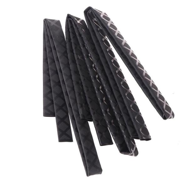 BMXのグリップの上にチューブを通しドライヤーかヒートガンで熱すると長さはそのままで、直径が縮まり、グリップの摩耗を防げ、汗の滑り止めにもなります。長さはバイク一台分の50cm素材: EVA収縮率: 2:1 (直径の 約1/2 に最大収縮し...