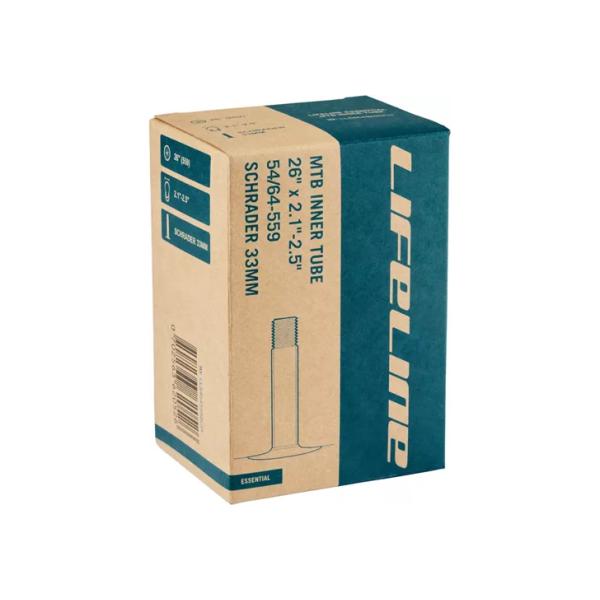 インナーチューブには高品質のブチルゴムを採用。 空気漏れがないことを確認するために厳格に試験されており、優れた信頼性と耐久性を保証します。2.1"-2.5", Presta, 48mm Valve特徴 :素材: ブチルゴム ( チューブ )...