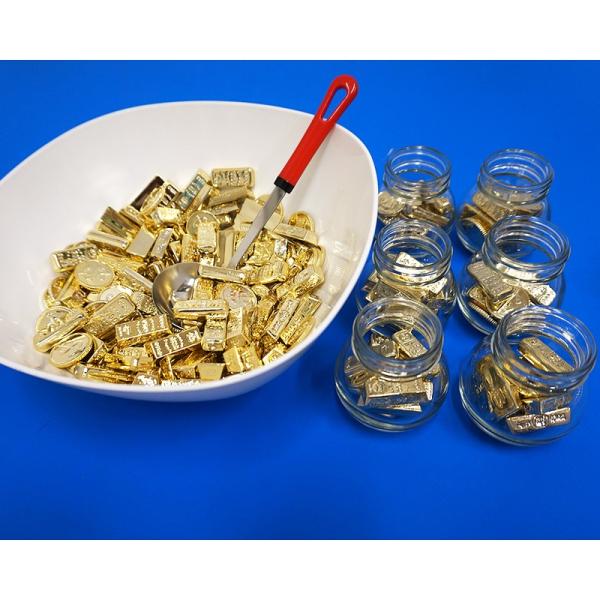 キラキライミテーションゴールドすくいどり　約400個（約1kg）お持ち帰りボトル付き【商品番号】 No.16207【商品説明】 約1kg(約400個)のイミテーションゴールドをすくいとり、プラスチック製のボトルに入れて持ち帰れるすくいどりセ...