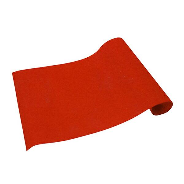 【商品番号】 No.4835　もうせん　赤メルトン生地　90cm×10m【大きさ】 幅90cm×長さ10m×厚さ0.8mm【素材】 ポリエステル