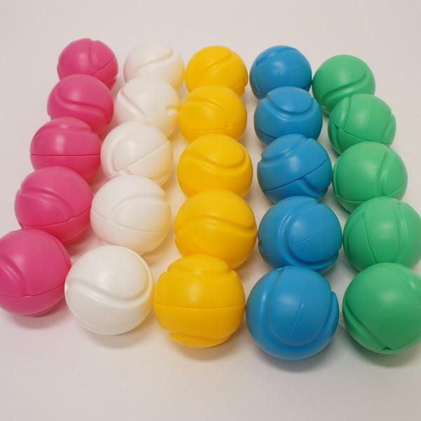 No.5364　ジャンボガラポン　抽選用カラーボール　カプセル【内容】 ジャンボガラガラ[ガラポン]抽選器A用の玉です。カプセル型で、二つに割れますので、ジャンボガラガラ以外にも、中に商品券やくじ、景品などを入れて抽選会などが開催できます。...