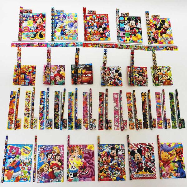 ディズニー文具　三角くじ付抽選イベントセット（85名様用）【商品番号】 No.6330【商品説明】 ディズニー文具の抽選会セットです。引いたくじの賞番号の文具が当たります。町内会のイベントや、お店でのイベント、子供会のイベントと、お手軽にミ...